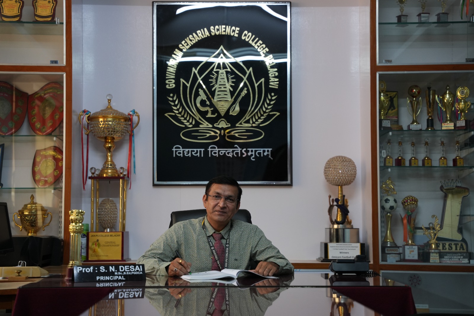Principal – Govindram Seksaria Science Pre-University College